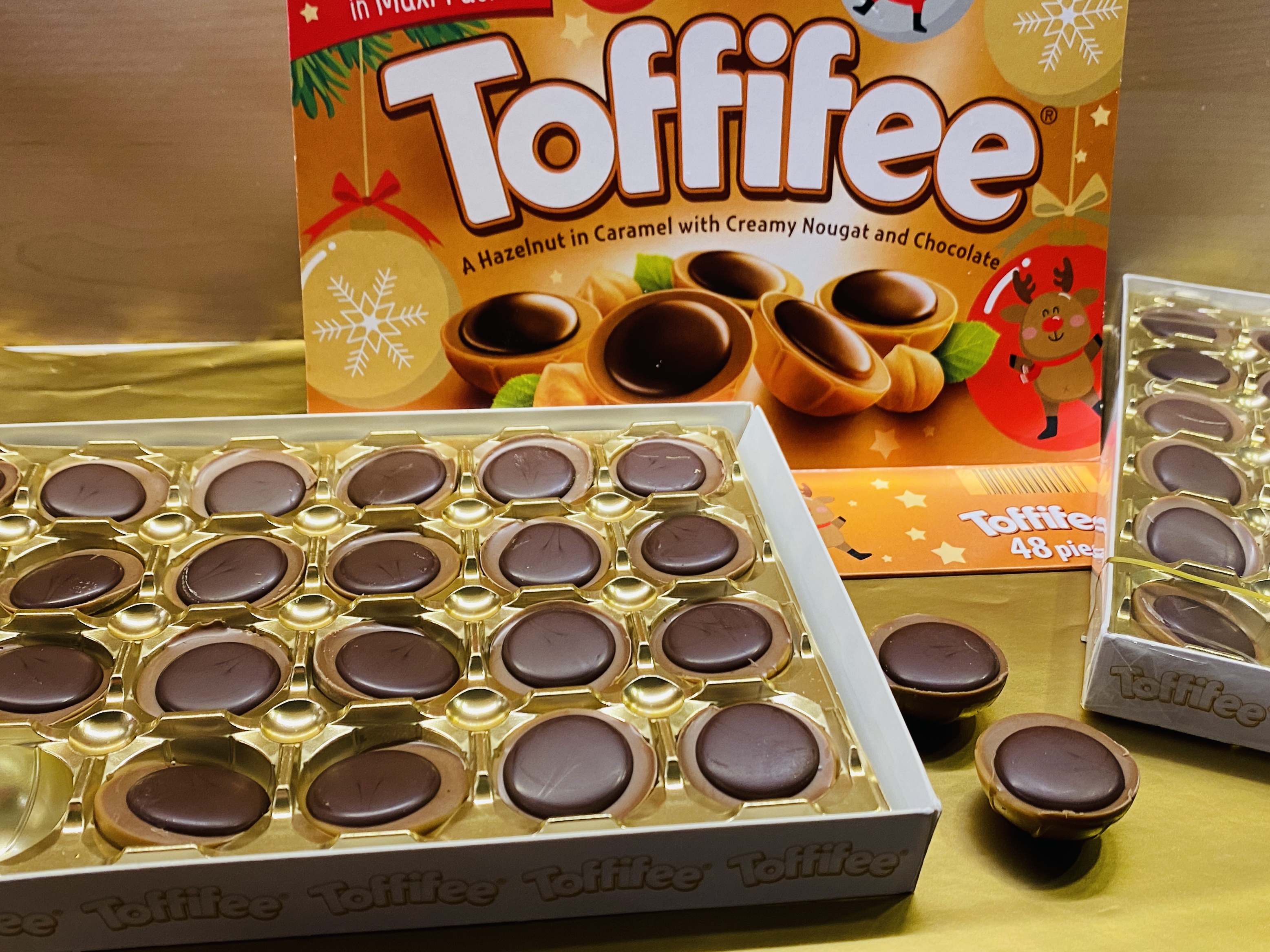 Toffifee kekszek